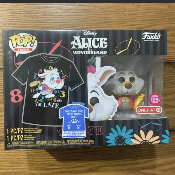Funko | Toys | Disney Alice In Wonderland Pop Tees | Poshmark